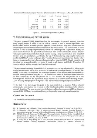 UTILIZING XAI TECHNIQUE TO IMPROVE AUTOENCODER BASED MODEL FOR COMPUTER
