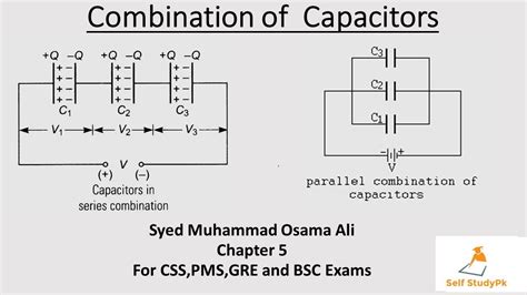 Parallel And Series Combination Of Capacitor Youtube