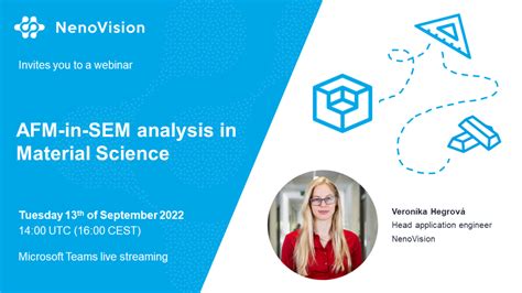 Register For The Afm In Sem In Material Science Webinar