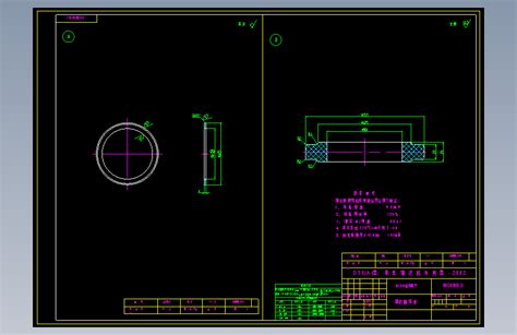 00G600H 3 橡胶圈组件 A2 AutoCAD 2004 模型图纸下载 懒石网