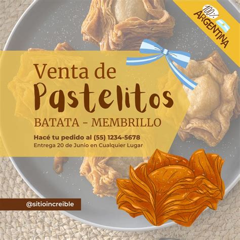 Pastelitos De Batata Y Membrillo Venta De Pastelitos Locro Argentino