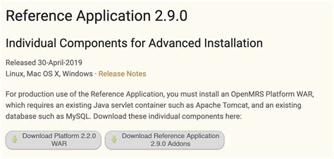 issue with reference application 2 9 0 openmrs talk