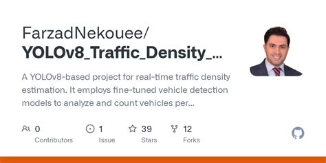 Github Farzadnekoueeyolov8trafficdensityestimation A Yolov8