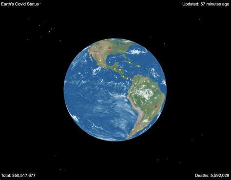 GitHub Napthedev Earth Covid