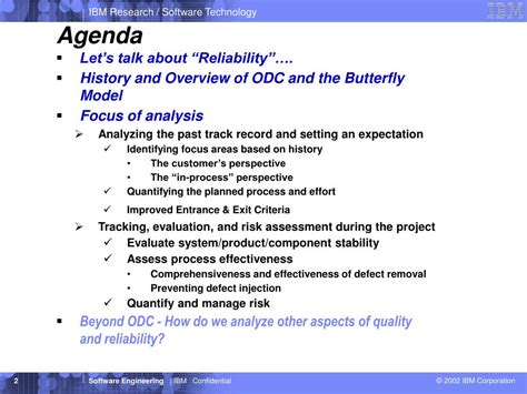 Ppt Ensuring System Reliability Using Orthogonal Defect Classification Odc Powerpoint