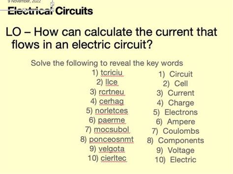 circuits gcse physics lesson powerpoint edexcel teaching resources