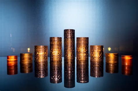 동전은 금융 및 비즈니스 개념에 대 한 성장 스택 비용 개념을 절약 더미에 대한 스톡 사진 및 기타 이미지 더미 동전 0명 Istock