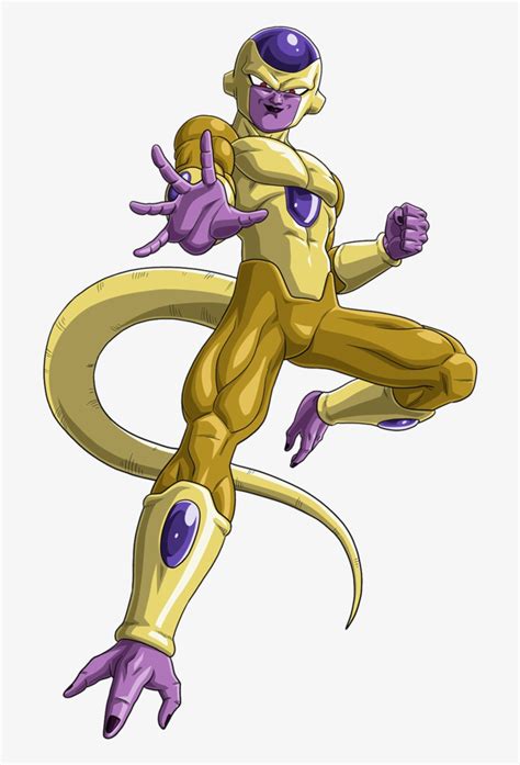 Golden Frieza Dragon Ball Z Golden Freezer 702x1139 Png Download
