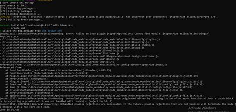 🐛 Bug Unhandledpromiserejectionwarning Error Cannot Find Module