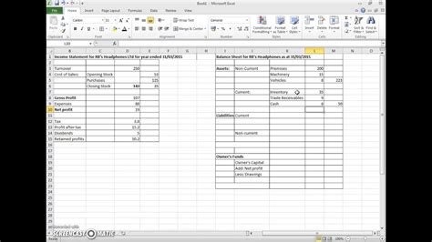 Have A Tips About Pandl And Balance Sheet Format In Excel Earcold