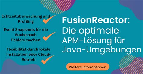 Fusionreactor Die Optimale Apm Lösung Für Java Umgebungen