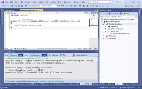 Debugging Windows Libraries Built With Gcc Visualgdb Tutorials