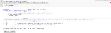 Valueerror Input Boxes Must Be A List Of List Of List Of Floating Points · Issue 300