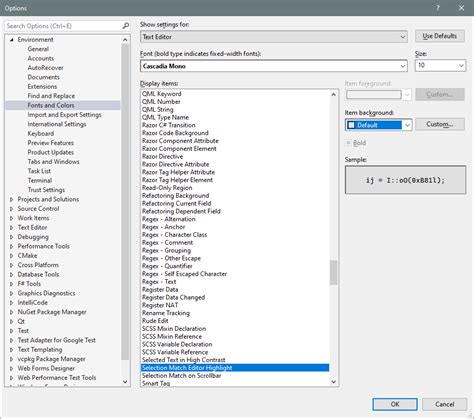 Issue With A New Highlight Matching Strings Visual Studio