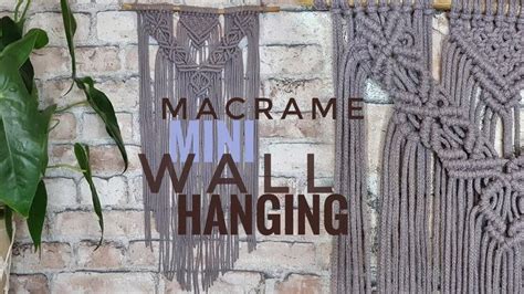 ПАНО НА СТЕНУ ЗА 2 ЧАСА МАКРАМЕ ПОДРОБНЫЙ УРОК Wall Hanging Macrame Curtain Macrame
