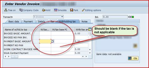 Calculating Automatically Withholding Tax Sap Community