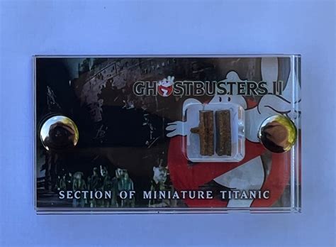 Ghostbusters 2 Titanic Miniature Section Steel Bar Rsj No3 Mini Display Etsy