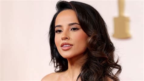 Becky Gs Breathtaking Mesh Beaded Oscars Corset Proves Its All About