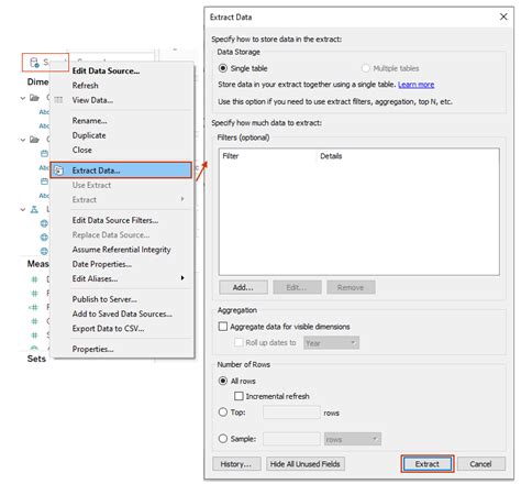 Tableau File Types