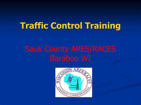 PPT Traffic Control Training PowerPoint Presentation Free Download ID 4922920