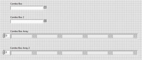 programmatically add multiple items within an array of combo boxes or