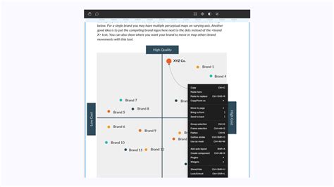 Context Sensitive Popup Menu