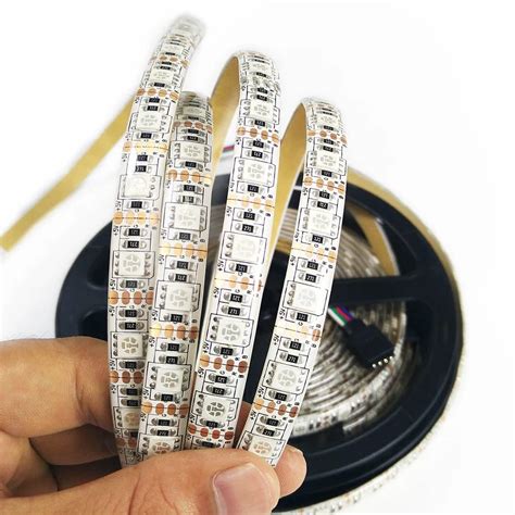 스마트 Rgb Led 스트립 조명 5m 10m Pvc 바디 원격 제어 음성 및 음악 동기화 풍경 높은 판매