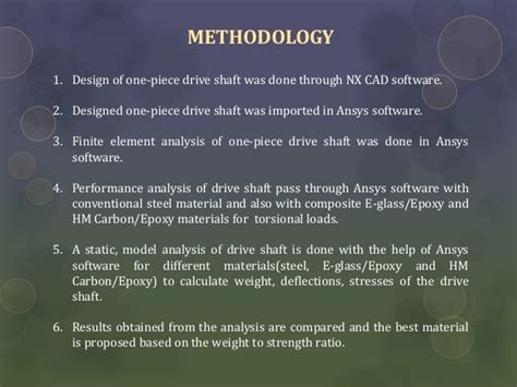 design and finite element analysis for static and dynamic behavior of…