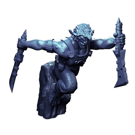 3d File Goblin Assassin Set A Fantasy Miniatures・3d Printer Design To