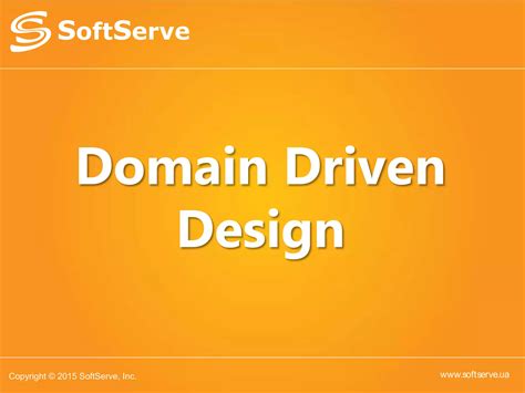 domain driven design ppt