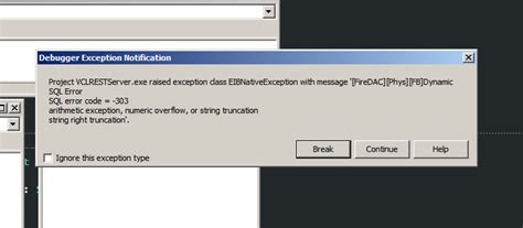 Firedac Truncation Error On Firebird Select Query Databases