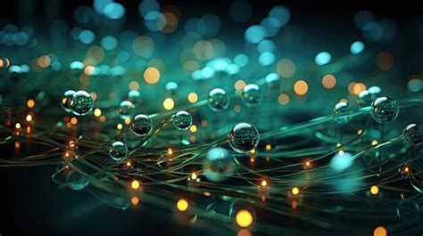 Premium Ai Image Futuristic Nanotechnology Background