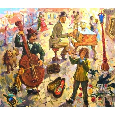 Купить картину Музыканты в Москве от художника Мишагин Андрей