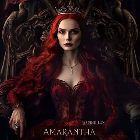 🌋 Amarantha From Acotar By Sarah J Maas A Court Of Mist And Fury