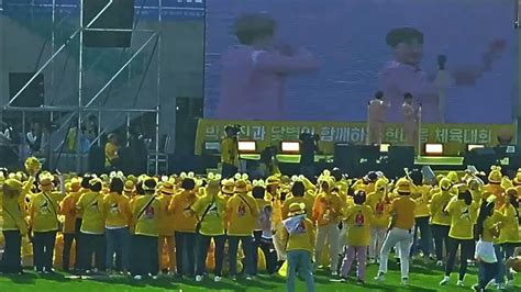 박서진 과 닻별 한마음체육대회 초대가수 훈이와용이 노래 Youtube