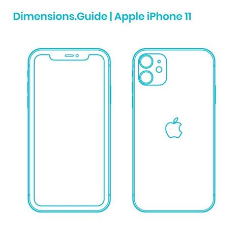 An Iphone With The Text Dimensionss Guide Apple Iphone