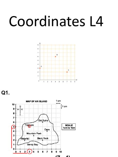 Level 4 Sats Questions Co Ordinates Pdf Vertex Graph Theory Rectangle