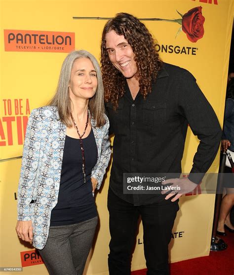Weird Al Yankovic And Wife And Suzanne Krajewski Attend The Premiere