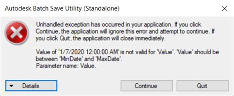 Solved 2020 Batch Save Utility Doesnt Like 2020 Autodesk Community