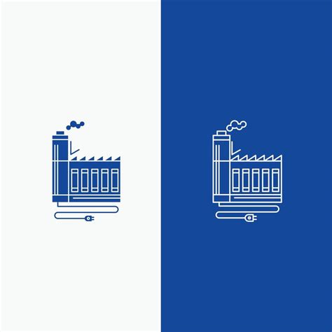 Consumption Resource Energy Factory Manufacturing Line And Glyph