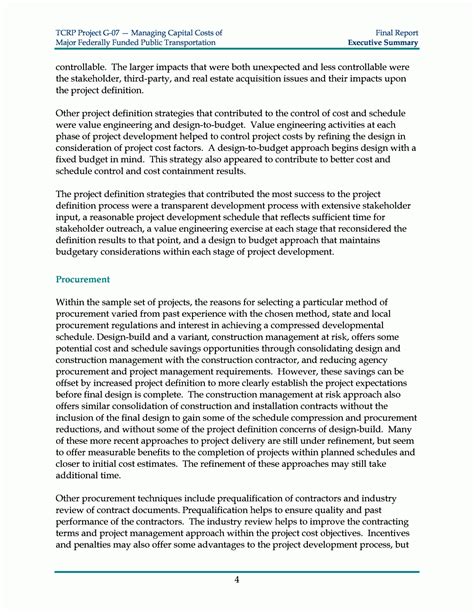 Executive Summary Engineering Design Report Yeppe With Regard To Executive Summary Report