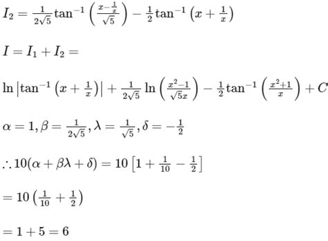 Jee Main Previous Year Questions 2025 Indefinite Integral Chapter Wise Tests For Jee Main