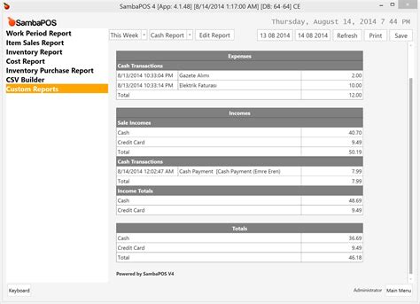 New How To Use Custom Reports Module 10 V4 Tutorial Sambaclub Forum