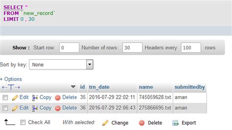 Php Read And Display The Content Of Txt File From Database In Index