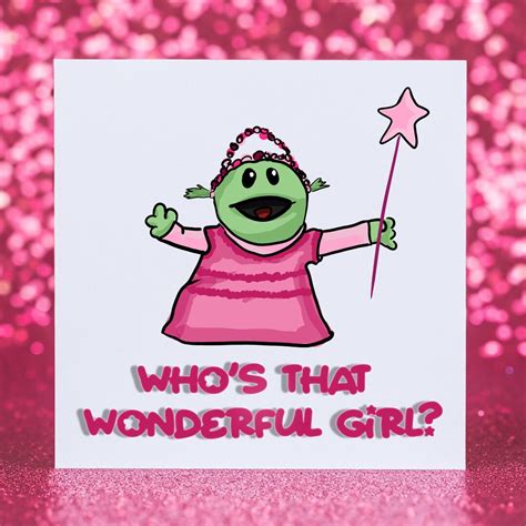 Whos That Wonderful Girl Birthday Card Valentines Day Meme Could She Be Any Cuter Nanalan Funny