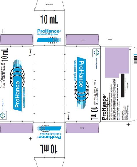 Prohance Injection Package Insert