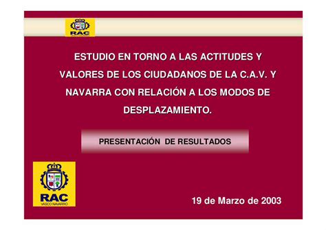 PDF ESTUDIO EN TORNO A LAS ACTITUDES Y VALORES DE LOS VALORES DE LOS CIUDADANOS DE LA C