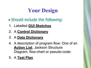 Design For Edp PPT
