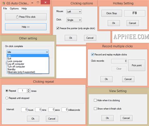 GS Auto Clicker Say Goodbye To Repetitive Mouse Click Operations