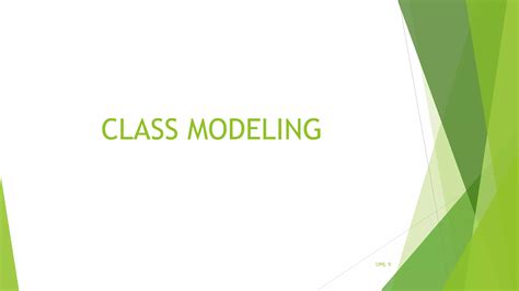 Object Oriented Modeling And Design With UML PPT